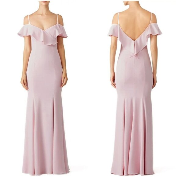 JAYGODFREY | Dresses | Jay Godfrey Blush Pink Christie Formal Gown 594 ...